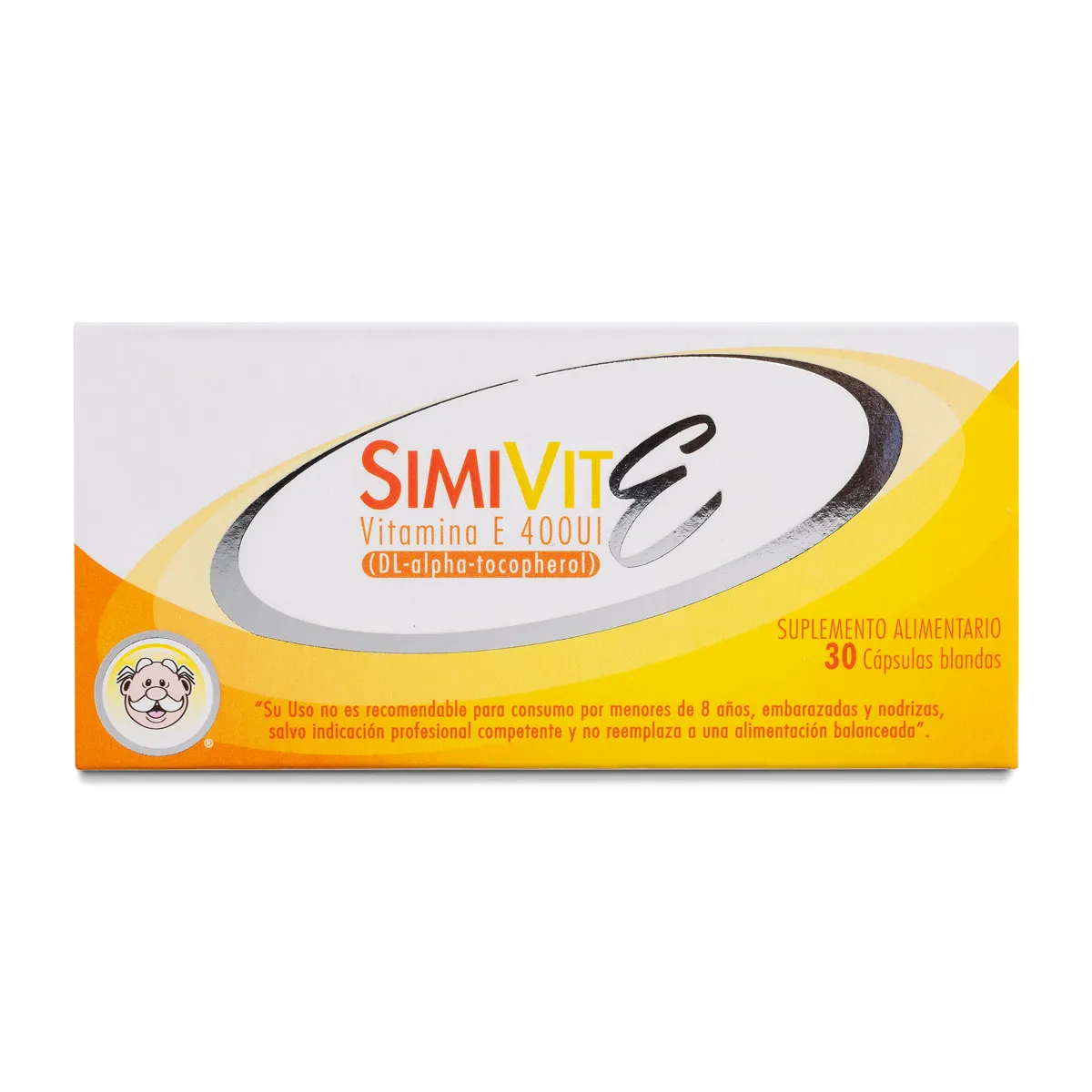 SimiVit E 400 UI x 30 Cápsulas Blandas - Vitamina E - Vitamina E ...